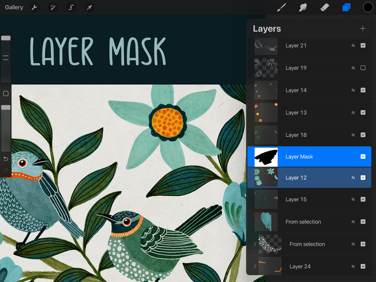 Alpha Lock, Clipping Masks, and Layer Masks - Jennifer Nichols Art